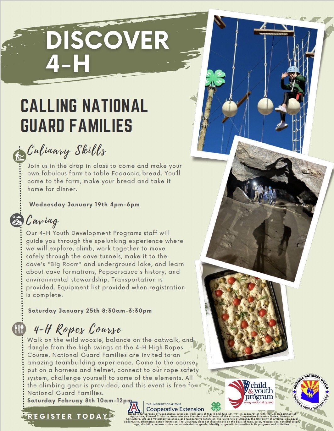 FREE National Guard Event: 4-H Ropes Course | Tucson Village Farm